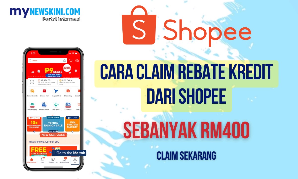 Cara Tebus RM400 Kredit Shopee Untuk Rakyat Malaysia | Mynewskini 2024