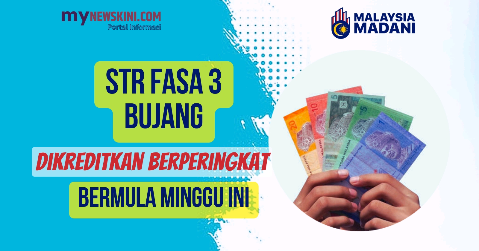 STR Fasa 3 Bujang Dikreditkan Secara Berperingkat | Mynewskini 2024