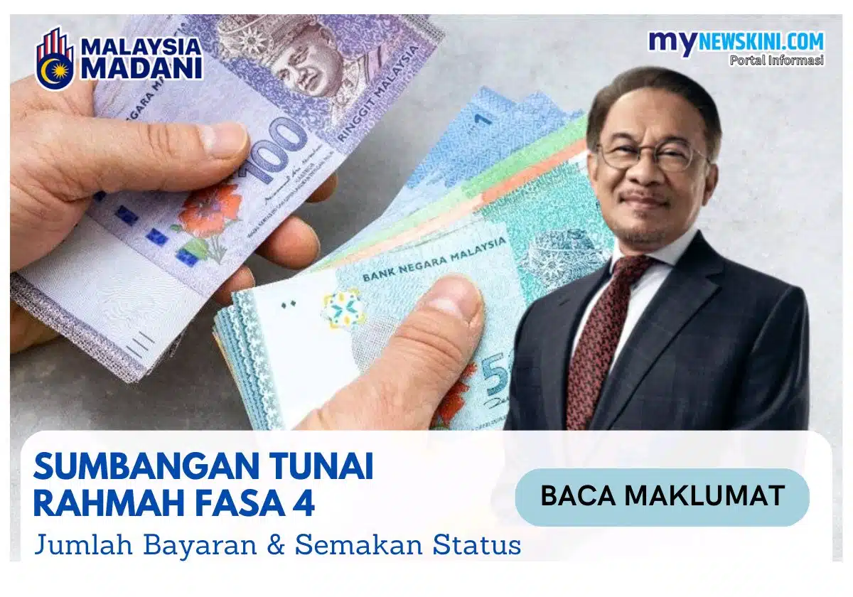 STR FASA 4 : Semakan Status Dan Jumlah Bayaran | Mynewskini 2024