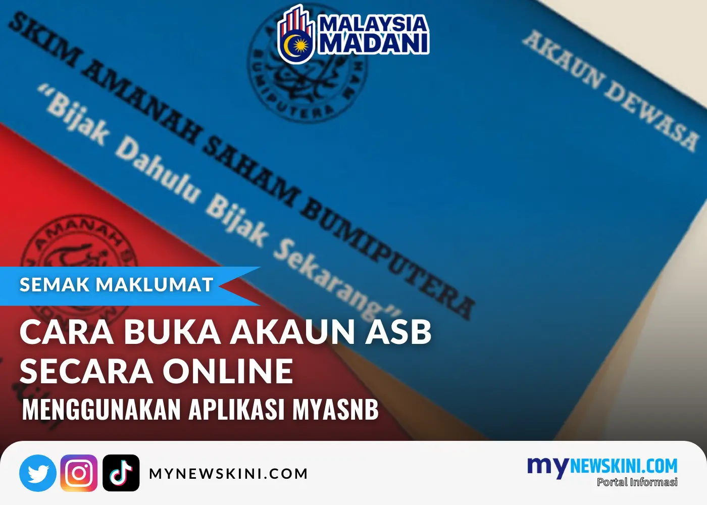 Cara Daftar Akaun ASB Online | Mynewskini 2024