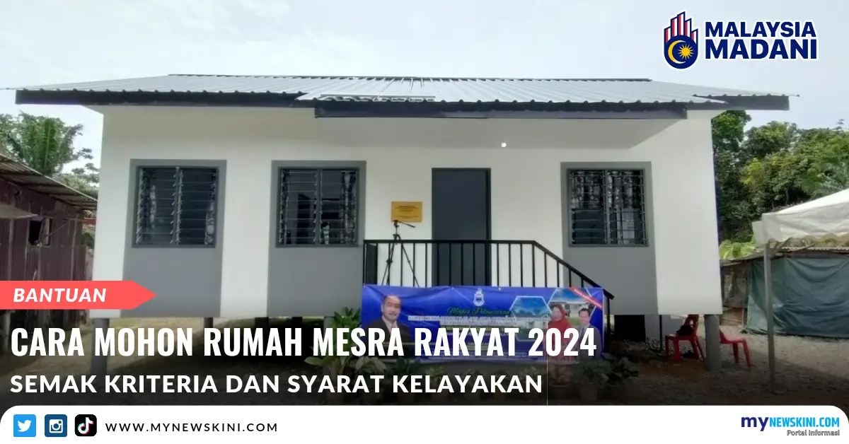 Cara Mohon Rumah Mesra SMJ 2024 | Mynewskini 2024