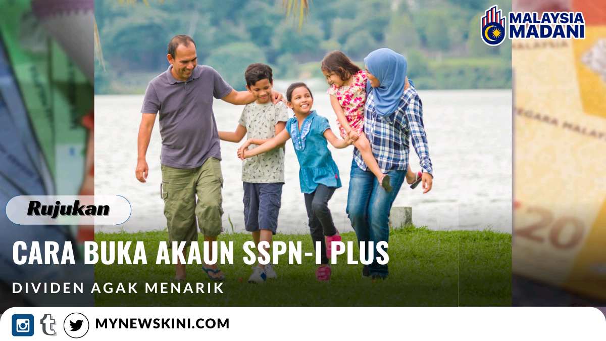 Cara Daftar Akaun SSPN-i Plus Dividen Lebih 3% | Mynewskini 2024